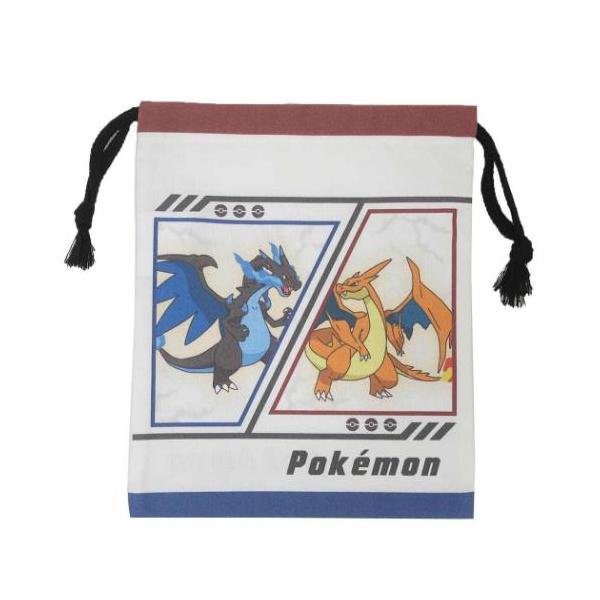 「巾着袋」 ポケットモンスター 巾着S きんちゃくポーチ 巾着袋 シロ ポケモン集合 ポケモン キャラクター 従来より1cm高くなって色鉛筆やカトラリーセットも入ります 大人気[POCKET MONSTER/ポケットモンスター]のキュートな...