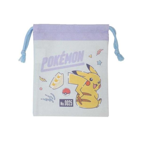 「巾着袋」 ポケットモンスター グッズ 巾着袋 ポケモン キャラクター 巾着S きんちゃくポーチ 従来より1cm高くなって色鉛筆やカトラリーセットも入ります 大人気[POCKET MONSTER/ポケットモンスター]のキュートな学童雑貨シリ...
