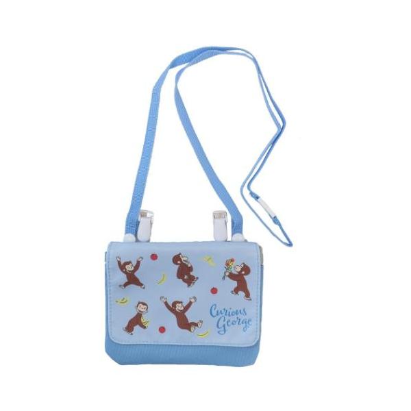 「クリップポケット」 おさるのジョージ グッズ クリップポケット 絵本キャラクター クリップポケットショルダー付き サックス 新入学 ポケットがない服でもクリップで簡単に取り付け出来る 世界中で愛されている人気絵本[キュリアスジョージ/おさ...