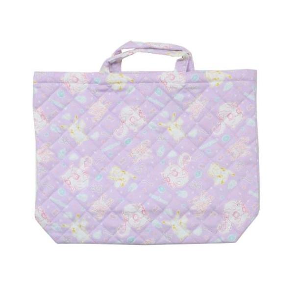 「レッスンバッグ キルトバッグ」 ポケットモンスター キャラクター レッスンバッグ キルトレッスンバッグ大 パープル ポケモン キルティング素材のママの手作り風バッグで通園通学もバッチリ 大人気[POCKET MONSTER/ポケットモンス...