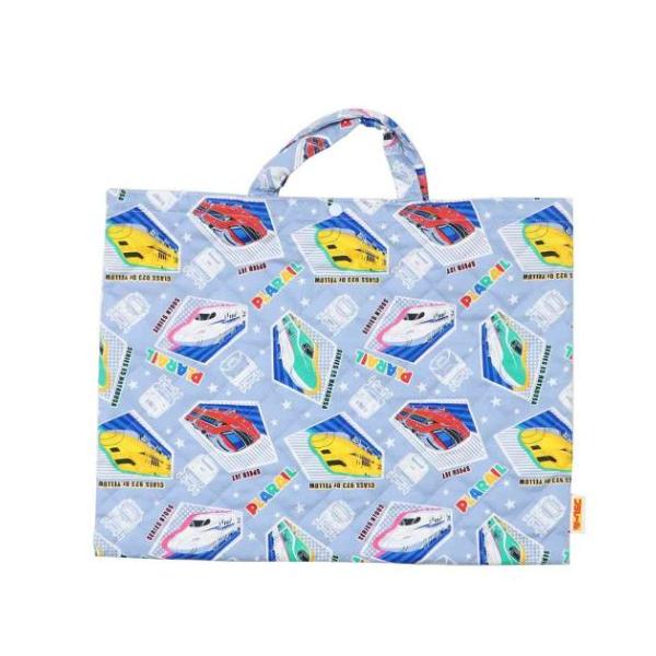 「レッスンバッグ キルトバッグ」 プラレール グッズ レッスンバッグ キャラクター キルトレッスンバッグ大 サックス キルティング素材のママの手作り風バッグで通園通学もバッチリ 男の子大好き[プラレール]のキュートな学童雑貨シリーズこちらは...