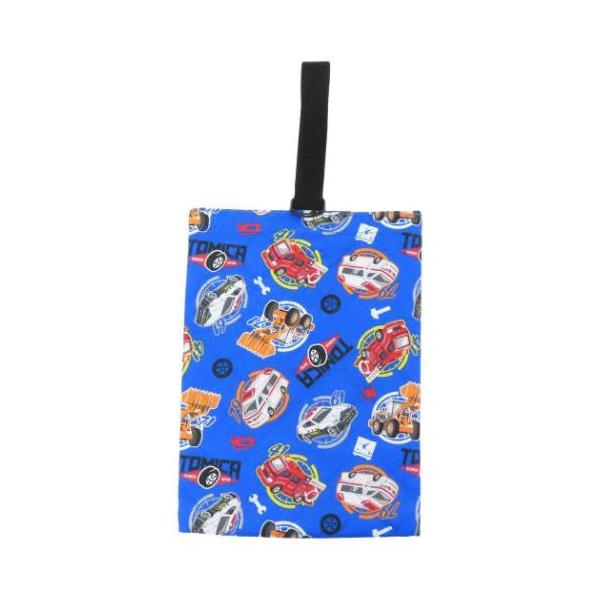 「シューズバッグ」 トミカ キルトシューズケース シューズバッグ ブルー TOMICA キルティング素材の手作り風バッグで通園通学もバッチリ 男の子大好き[プラレール]からまたまたNEWグッズが仲間入りこちらは体育館シューズなどを入れる[シ...