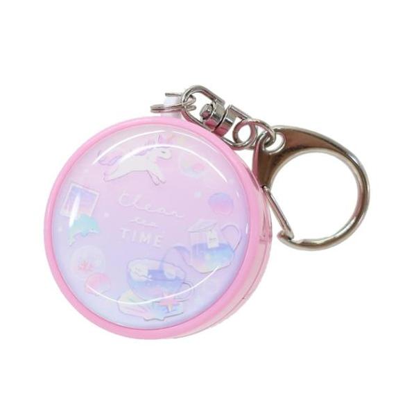 「防犯グッズ」 防犯ブザー キッズ警報アラーム CLEAR TEA TIME 新入学 カミオジャパン お子様の通学時の緊急コール  ひったくり＆迷子防止に最適 新入学 新学期に大喜び間違いナシのキュートな雑貨シリーズこちらは物騒な世の中、お...