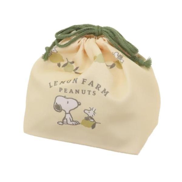 「ランチ巾着」 スヌーピー グッズ ランチ巾着 キャラクター お弁当きんちゃくポーチ レモンファーム スヌーピーのかわいいランチ雑貨シリーズ 大人気PEANUTS/SNOOPYグッズにまたまた可愛いnewアイテム登場こちらはお弁当箱を入れる...
