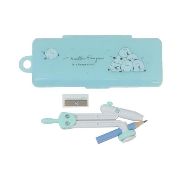 「筆記用具その他」 製図用品 コンパス MELLOW ENAGA カミオジャパン 新学期に可愛い雑貨や文具で揃えちゃおう 毎日が楽しくなるキュートなZAKKAシリーズこちらはかわいい[コンパス]ワンタッチ針収納機能付きでワンタッチで針を出し...