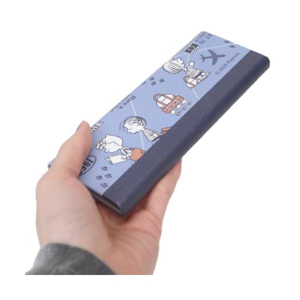 「メガネ サングラス」 スヌーピー キャラクター 眼鏡ケース クロス付き折りたたみメガネケース have a nice trip ピーナッツ 使わない時には折りたためてコンパクトに持ち運べる 大人気[PEANUTS/SNOOPY]グッズにま...