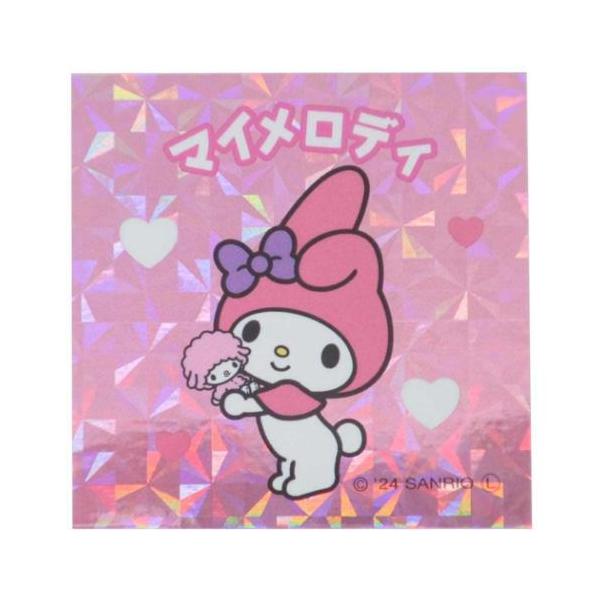 「ステッカー：キャラクター」 マイメロディ サンリオ キャラクター ステッカー コレキラステッカー キラッキラでコレクションしたくなっちゃうミニデコステッカー 大人気サンリオキャラクターグッズにまたまた可愛いnewアイテム登場こちらはとって...
