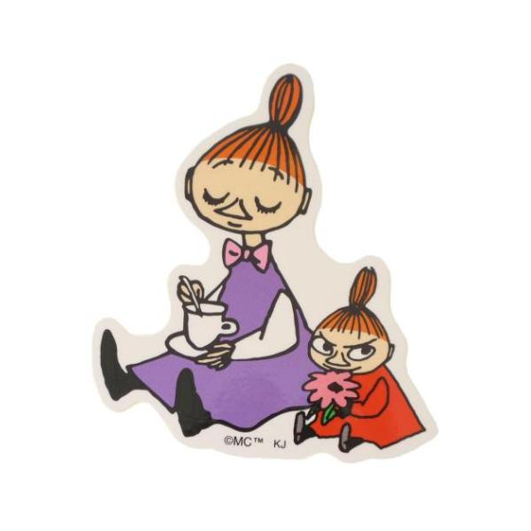 「ステッカー：キャラクター」 ムーミン グッズ ダイカットシール キャラクター ミニデコステッカー 耐水耐光で屋外仕様も出来る可愛いミニデコステッカー 大人気[Moomin/ムーミン]グッズにまたまた可愛いnewアイテム登場こちらはスマホケ...