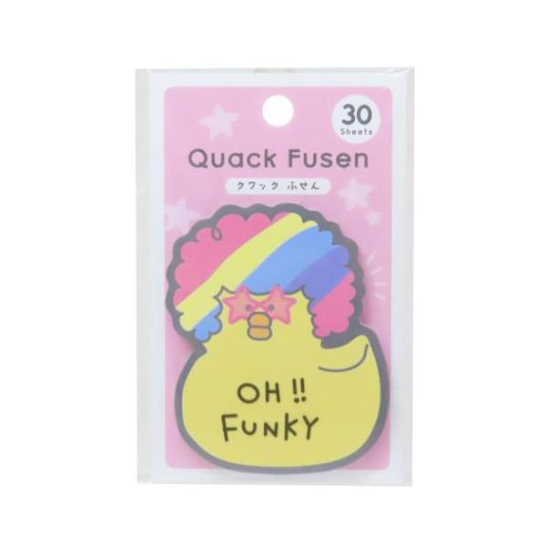 「付箋」 付箋 クワックふせん Quack Fusen 平成アフロ カミオジャパン かわいい個性的なアヒルのふせん 毎日が楽しくなるキュートなステーショナリーシリーズこちらはかわいい[クワックふせん]ついあつめたくなる個性的なアヒルのふせん...