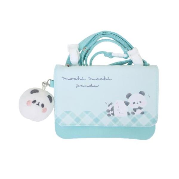 「クリップポケット」 もちもちぱんだ グッズ クリップポケット かわいい ショルダーひもつき どこでもポッケ もふころダイアリー ポケットがない服でもクリップで簡単に取り付け出来る 毎日がたのしくなるキュートなZAKKAシリーズこちらはまん...