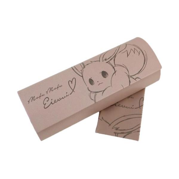 「メガネ サングラス」 ポケットモンスター グッズ 眼鏡ケース キャラクター クロス付きメガネケース Mofu Mofu Eievui ゆるカワイイMofu Mofu Eievuiシリーズ 大人気[POCKET MONSTER/ポケットモン...