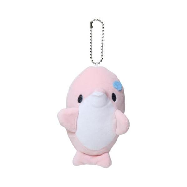 「マスコット」 マスコット ゆるいるか マスコットキーホルダー ピンクイルカ ミニぬいぐるみボールチェーン かばんにつけてかわいいぬいぐるみマスコット イラストレーターみいるかさんによるメディアミックス作品[ゆるいるか]グッズにまたまた可愛...