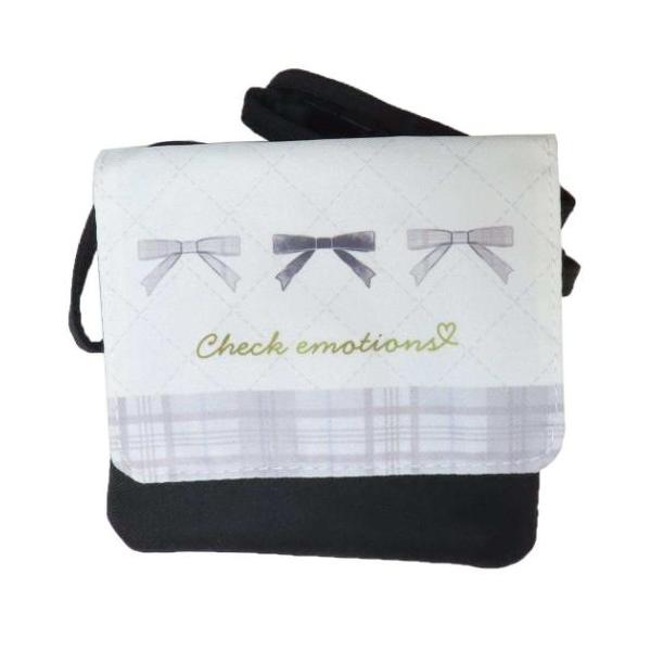 「クリップポケット」 クリップポケット ショルダーひもつきどこでもポッケ チェックエモーションズ カミオジャパン ポケットがない服でもクリップで簡単に取り付け出来る 新入学 新学期に大喜び間違いナシのキュートな雑貨シリーズこちらはハンカチや...