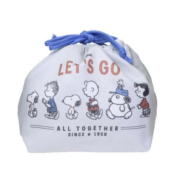 「ランチ巾着」 スヌーピー グッズ ランチ巾着 キャラクター お弁当きんちゃくポーチ てくてく スヌーピーのランチ雑貨「てくてく」シリーズ 大人気[PEANUTS/SNOOPY]グッズにまたまた可愛いnewアイテム登場こちらはお弁当箱を入れ...