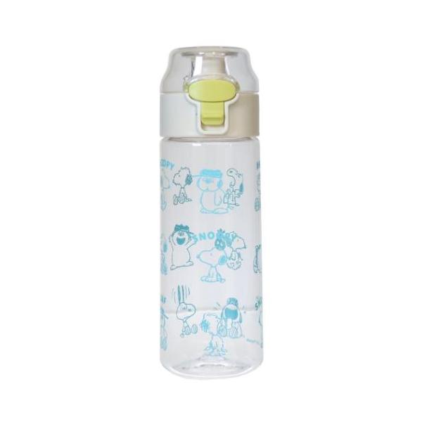 「ピッチャー 冷水筒」 スヌーピー 水筒 冷凍できるクリアボトル スヌーピーときょうだい ピーナッツ カミオジャパン 片手でラクラクワンプッシュで開けます！ 大人気PEANUTS/SNOOPYのキュートなランチ雑貨シリーズこちらは普段使いに...
