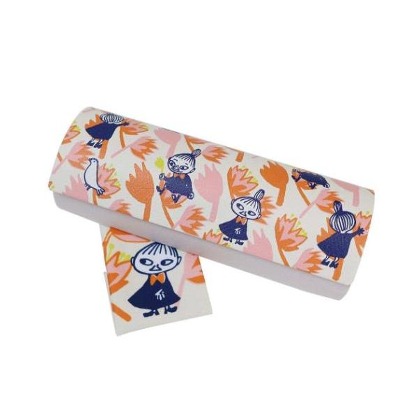 「メガネ サングラス」 ムーミン 北欧 キャラクター 眼鏡ケース クロス付メガネケース LMF26 リトルミイフェアシリーズ登場 大人気[Moomin/ムーミン]グッズにまたまた可愛いnewアイテム登場こちらは大人気[クロス付きメガネケース...