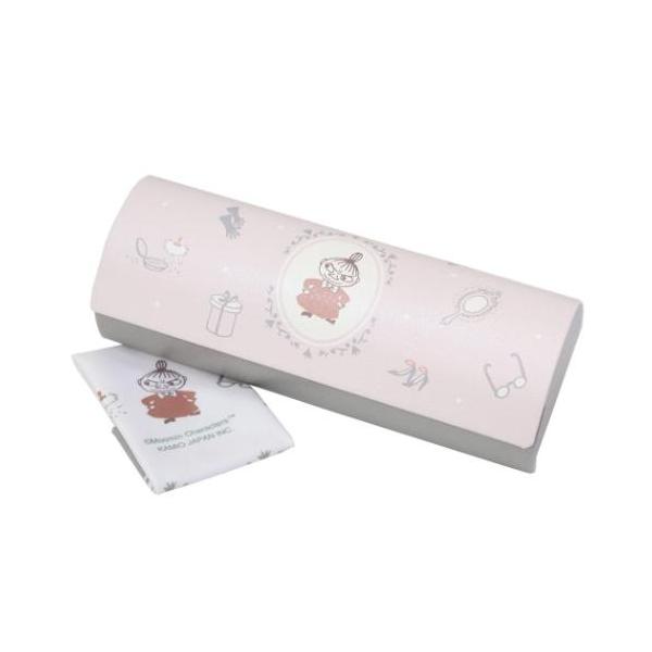 「メガネ サングラス」 ムーミン グッズ 眼鏡ケース キャラクター クロス付きメガネケース おしゃまさん スヌーピーのかわいい眼鏡雑貨シリーズ 大人気[Moomin/ムーミン]グッズにまたまた可愛いnewアイテム登場こちらは大人気[半円型メ...