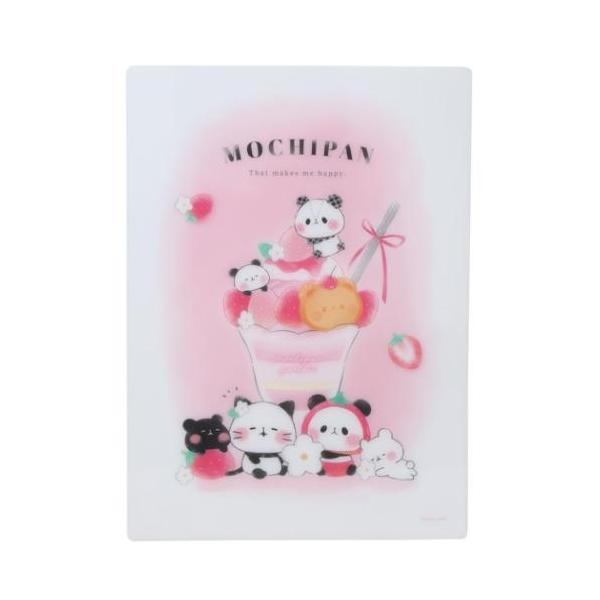 「下敷き」 もちもちぱんだ グッズ 下敷き かわいい 日本製 下じき いちごパフェ もちもちぱんだトータルステーショナリー第46弾 毎日が楽しくなるキュートなステーショナリーシリーズこちらは学生の必需品[シタジキ]同シリーズのかわいい文房具...
