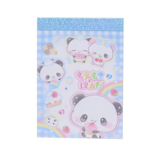 「メモ帳」 もちもちぱんだ グッズ メモ帳 キャラクター ミニメモ もちもちぱんだがなつかし平成デザインで再登場 毎日が楽しくなるキュートなステーショナリーシリーズこちらは定番アイテム[ミニメモパッド]中のメモの絵柄は2種類で70枚入ってる...