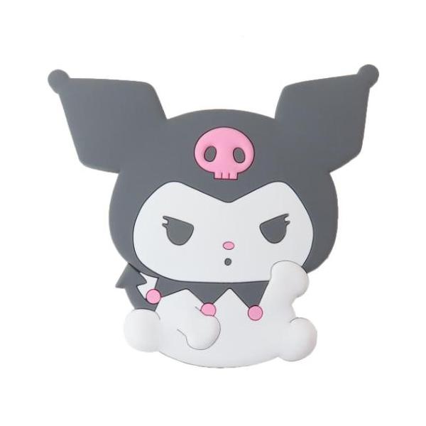 「手鏡」 クロミ サンリオ キャラクター 手鏡 シリコンミラー 半立体のかわいいシリコンミラー 大人気サンリオキャラクターグッズにまたまた可愛いnewアイテム登場こちらは身だしなみの必需品[シリコンミラー]半立体のデザインがかわいい可愛い鏡...