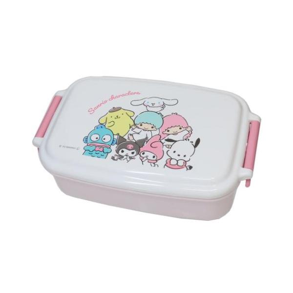 「お弁当箱 シール容器」 お弁当箱 サンリオキャラクターズ １段ランチボックス サンリオ 新入学 ランチグッズ サンリオキャラクターズのかわいいランチ雑貨シリーズ 大人気サンリオキャラクターズのかわいいランチ雑貨シリーズこちらはとってもかわ...