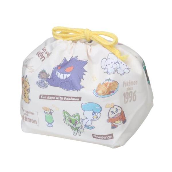 「ランチ巾着」 ポケットモンスター ランチ巾着 お弁当きんちゃくポーチ カフェロゴ整列 ポケモン ポケットモンスターのかわいいランチ雑貨シリーズ 大人気[POCKET MONSTER]グッズにまたまた可愛いnewアイテム登場こちらはお弁当箱...