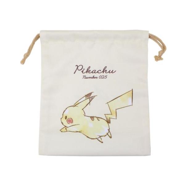 「巾着袋」 ポケットモンスター 巾着袋 マチ付ききんちゃくポーチ ピカチュウ ダッシュ ポケモン カミオジャパン ピカチュウのランチコレクション 大人気[POCKET MONSTER/ポケットモンスター]のランチ雑貨シリーズこちらはとっても...