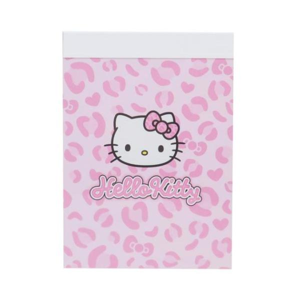 「メモ帳」 ハローキティ グッズ メモ帳 サンリオ キャラクター ミニミニメモ ヒョウ柄のリボンを付けたキティがかわいいギャルキティシリーズ 大人気サンリオキャラクターグッズにまたまた可愛いnewアイテム登場こちらは定番アイテム[ミニメモパ...