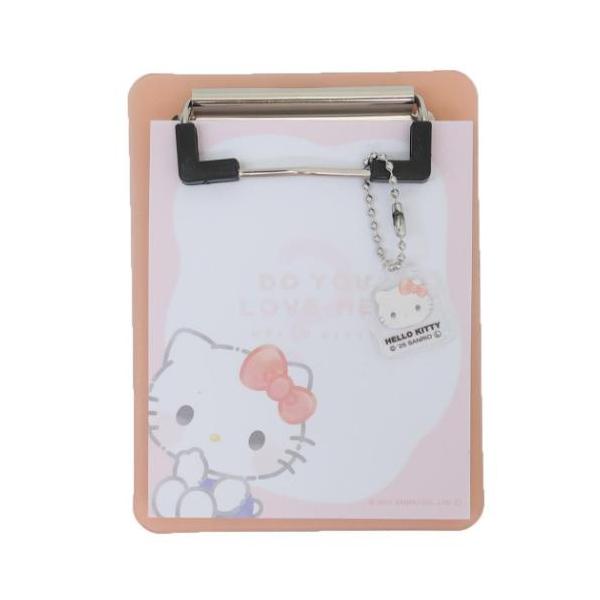 「メモ帳」 ハローキティ チャーム付きバインダーメモ サンリオ メモ帳 キャラクター はずしてつかえるチャーム付きバインダーメモ 大人気サンリオキャラクターズグッズにまたまた可愛いnewアイテム登場こちらはとってもかわいい[チャーム付きバイ...