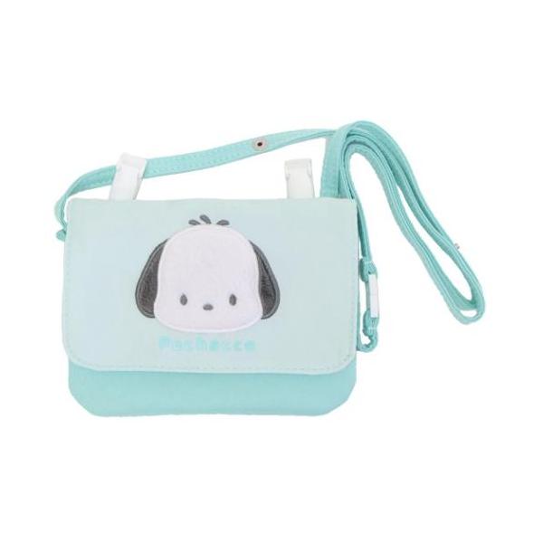 「クリップポケット」 ポチャッコ グッズ クリップポケット サンリオ キャラクター 横長タイプ ショルダーひもつき どこでもポッケ ポケットがない服でもクリップで簡単に取り付け出来る 大人気サンリオキャラクターグッズにまたまた可愛いnewア...