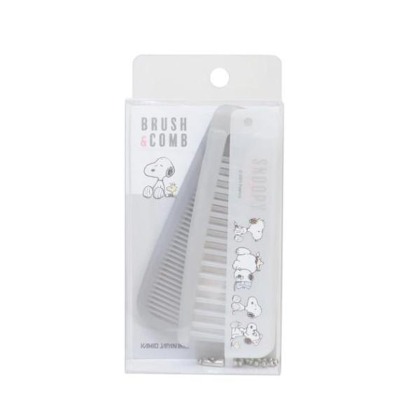 「ブラシ くし」 スヌーピー キャラクター ヘアブラシ 折りたたみブラシ＆コーム ファミリーいっぱい ピーナッツ いつでもどこでも身だしなみチェック 大人気[PEANUTS/SNOOPY]グッズにまたまた可愛いnewアイテム登場こちらは身だ...
