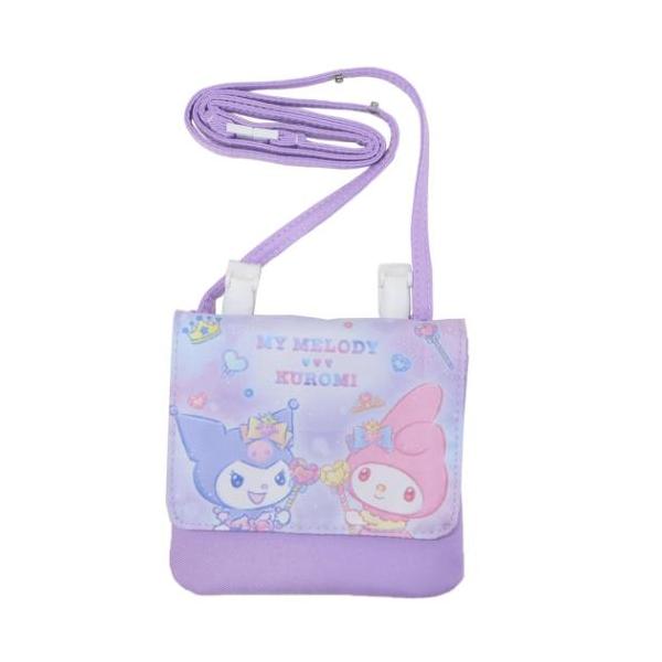 「クリップポケット」 クロミ ショルダー付きどこでもポッケ サンリオ クリップポケット キャラクター キラキラドレス ポケットのない服などに付けられて便利 大人気サンリオキャラクターグッズにまたまた可愛いnewアイテム登場こちらはハンカチや...