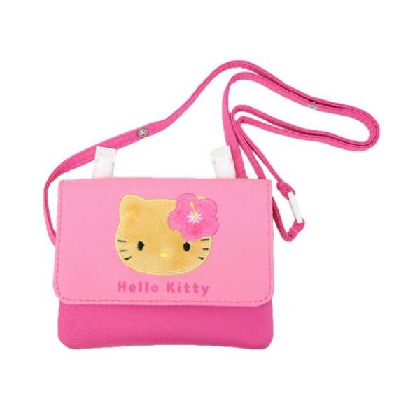 「クリップポケット」 ハローキティ グッズ クリップポケット サンリオ キャラクター 横長どこでもポッケ ポケットがない服でもクリップで簡単に取り付け出来る 大人気サンリオキャラクターからまたまた可愛いアイテム登場こちらふわふわワッペンがか...