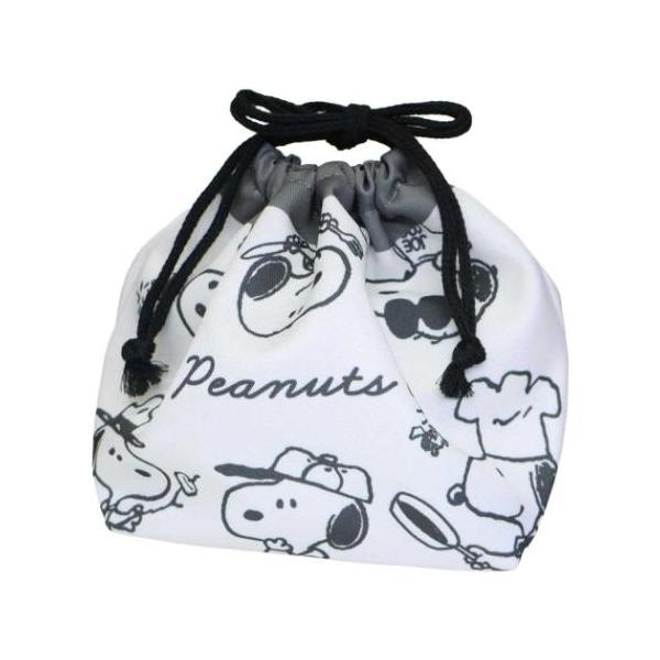 「ランチ巾着」 スヌーピー ランチ巾着 お弁当きんちゃくポーチ エブリデイコスチューム ピーナッツ カミオジャパン スヌーピーのかわいいランチ雑貨シリーズ 入学 新学期にぴったりのキュートなランチ雑貨シリーズこちらはお弁当箱を入れるのにぴっ...