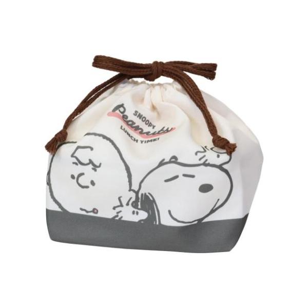 「ランチ巾着」 スヌーピー グッズ ランチ巾着 キャラクター お弁当きんちゃくポーチ スヌーピーのかわいいランチ雑貨シリーズ 入学 新学期にぴったりのキュートなランチ雑貨シリーズこちらはお弁当箱を入れるのにぴったりな[マチ付きランチ巾着]シ...