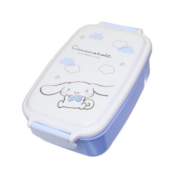 「お弁当箱 シール容器」 シナモロール 抗菌 1段ランチボックス サンリオ お弁当箱 キャラクター モノクロリボン サンリオキャラクターのかわいいランチ雑貨シリーズ 入学 新学期にぴったりのキュートなランチ雑貨シリーズこちらはかわいい[1段...