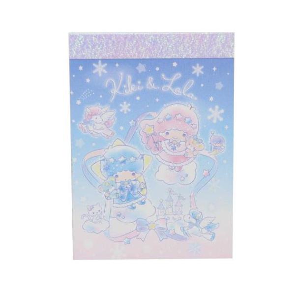 「メモ帳」 リトルツインスターズ グッズ メモ帳 サンリオ キャラクター ミニミニメモ サッと取り出してメモできる超便利なちっちゃいメモ 大人気サンリオキャラクターのステーショナリーシリーズこちらは定番アイテム[ミニメモパッド]中のメモの絵...