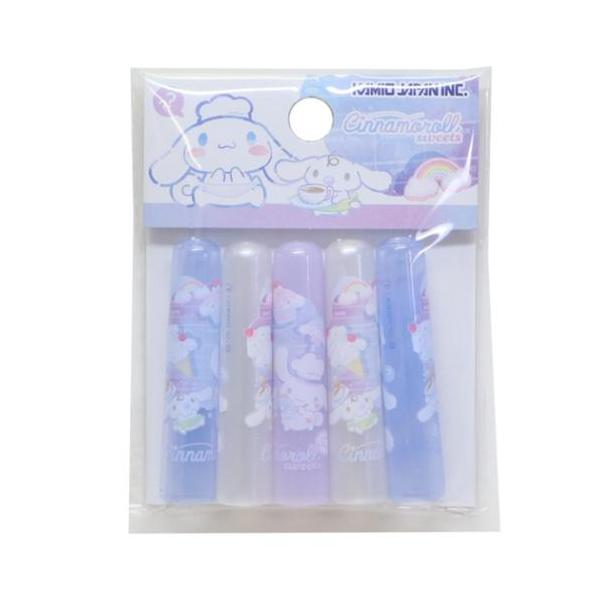 「鉛筆キャップ 鉛筆削り」 シナモロール グッズ 鉛筆キャップ キャラクター えんぴつカバー5本入り waiter time 新入学に可愛い雑貨や文具で揃えちゃおう 大人気サンリオキャラクターグッズにまたまた可愛いnewアイテム登場こちらは...