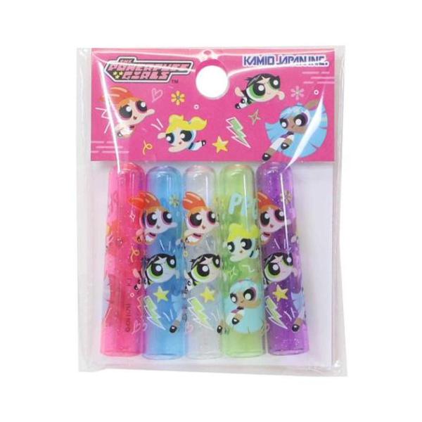 「鉛筆キャップ 鉛筆削り」 パワーパフガールズ えんぴつカバー5本入り 鉛筆キャップ Shine So Bright キャラクター 新入学に可愛い雑貨や文具で揃えちゃおう スーパーパワーを持ったブロッサム バブルス バターカップの3人娘が大...