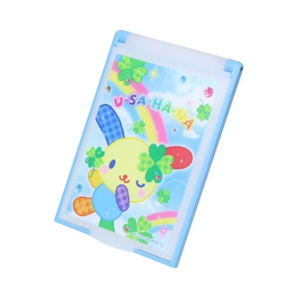 「手鏡」 カードミラーS ウサハナ 手鏡 サンリオ カミオジャパン Happy Clover Days ウサハナアイテムコレクション登場 大人気サンリオキャラクターからまたまた可愛いアイテム登場こちらは身だしなみの必需品[ミニスタンドミラー...