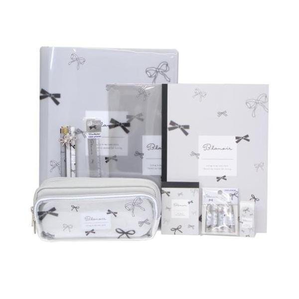 「文房具セット」 文具セット Blanoir ブラノワール 11点文房具セット Mist Ribbon 新学期準備文具 入学新学期にぴったりな文具11点セット 大人気サンリオキャラクターグッズにまたまた可愛いnewアイテム登場こちらは大好評...