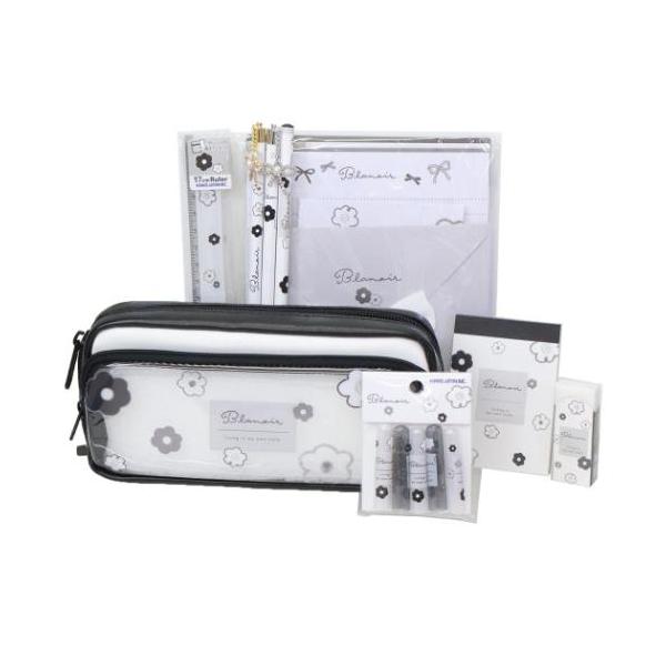 「文房具セット」 9点文房具セット Blanoir ブラノワール 文具セット カミオジャパン Sugar daisy 入学新学期にぴったりな文具9点セット 大人気サンリオキャラクターグッズにまたまた可愛いnewアイテム登場こちらは大好評の文...