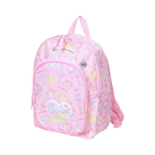 「リュックサック」 リュックM サンリオキャラクターズ キッズデイパック サンリオ 高波クリエイト 前ポケットも付いた使いやすいリュック 大人気サンリオキャラクターズグッズにまたまた可愛いnewアイテム登場こちらは使いやすい[キッズリュック...