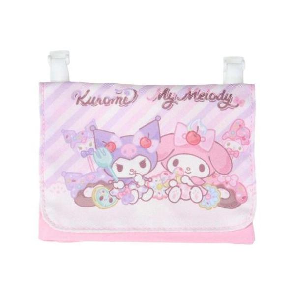 「クリップポケット」 クリップポケット マイメロディ＆クロミ ポケットポーチ サンリオ ポケットのない服に付けてアクセントになって便利でかわいい 大人気サンリオキャラクターグッズにかわいいnewアイテム登場こちらはポケットがない服でもポケッ...
