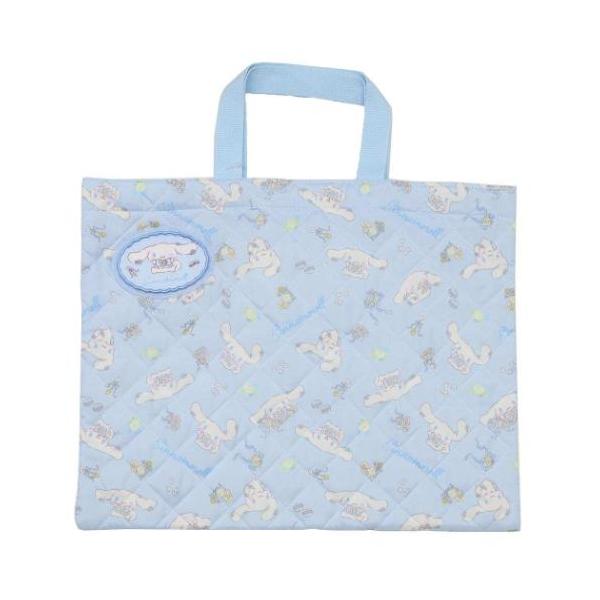 「レッスンバッグ キルトバッグ」 シナモロール キルトレッスンバッグ サンリオ レッスンバッグ キャラクター キルティング素材のママの手作り風バッグで通園通学もバッチリ 大人気サンリオキャラクターのスクール雑貨シリーズこちらは定番アイテム[...