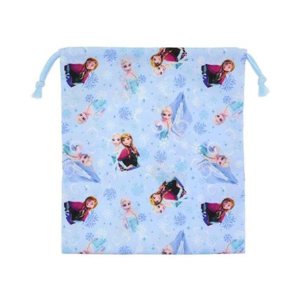 「巾着袋」 アナと雪の女王 巾着袋 きんちゃくポーチM ディズニー 高波クリエイト 着替えを入れたり、運動靴をいれるのにぴったりな巾着 大人気ディズニーキャラクターのスクール雑貨シリーズこちらはとっても可愛い[きんちゃく袋M]体育館シューズ...
