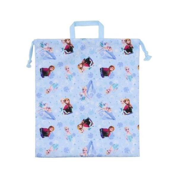 「巾着袋」 アナと雪の女王 グッズ 巾着袋 ディズニー キャラクター きんちゃくポーチL 体操服を入れたり旅行用などにイロイロ使えるビッグ巾着 大人気ディズニーキャラクターのスクール雑貨シリーズこちらはとっても可愛い[きんちゃく袋L]体操着...