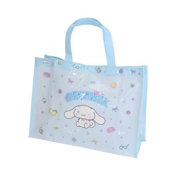 「プールバッグ」 シナモロール キャラクター プールバッグ 縫製トートバッグ サンリオ 海やプールはもちろん、キャンプ等の時にも大活躍のビーチバッグ 大人気サンリオキャラクターグッズにまたまた可愛いnewアイテム登場大き目のビニール製でプー...