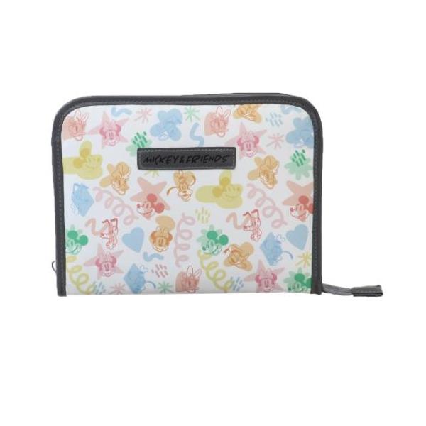 「母子手帳ケース」 母子手帳ケース ミッキー＆フレンズ ファスナージャバラマルチケース ディズニー クーザ 保険証や母子手帳、診察券などをまとめるのに便利 大人気ディズニーキャラクターグッズにまたまた可愛いnewアイテム登場こちらはママの便...