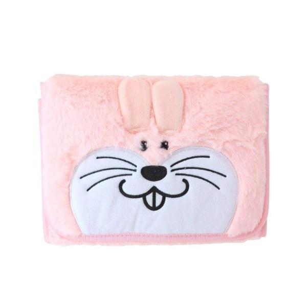 「母子手帳ケース」 母子手帳ケース ぬいぐるみジャバラマルチケース ウサギ クーザ 保険証や母子手帳、診察券などをまとめるのに便利！ フワフワの手触りが可愛い[ぬいぐるみマルチケース]が登場保険証や母子手帳、診察券などをまとめるのに便利ジャ...